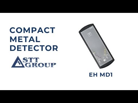 COMPACT METAL DETECTOR EH MD1 - YouTube