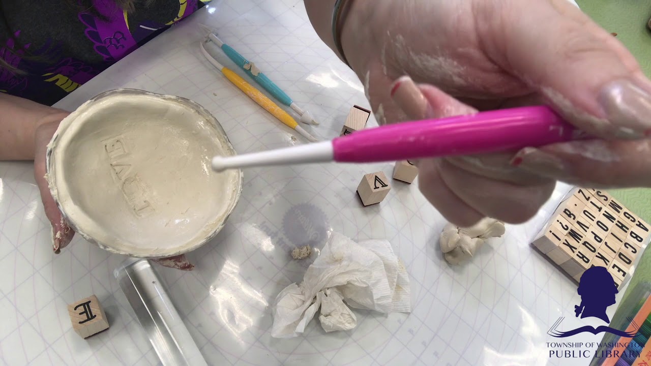 Clay Dish Craft - YouTube