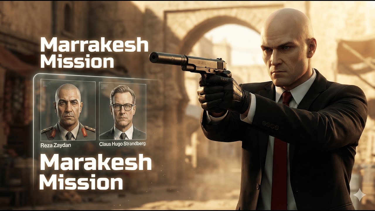 HITMAN 3 Marrakesh Mission – Silent Assassin Elimination of Reza Zaydan ...