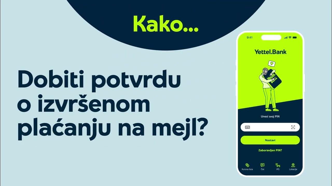 Kako dobiti potvrdu o izvršenom plaćanju na mejl - YouTube