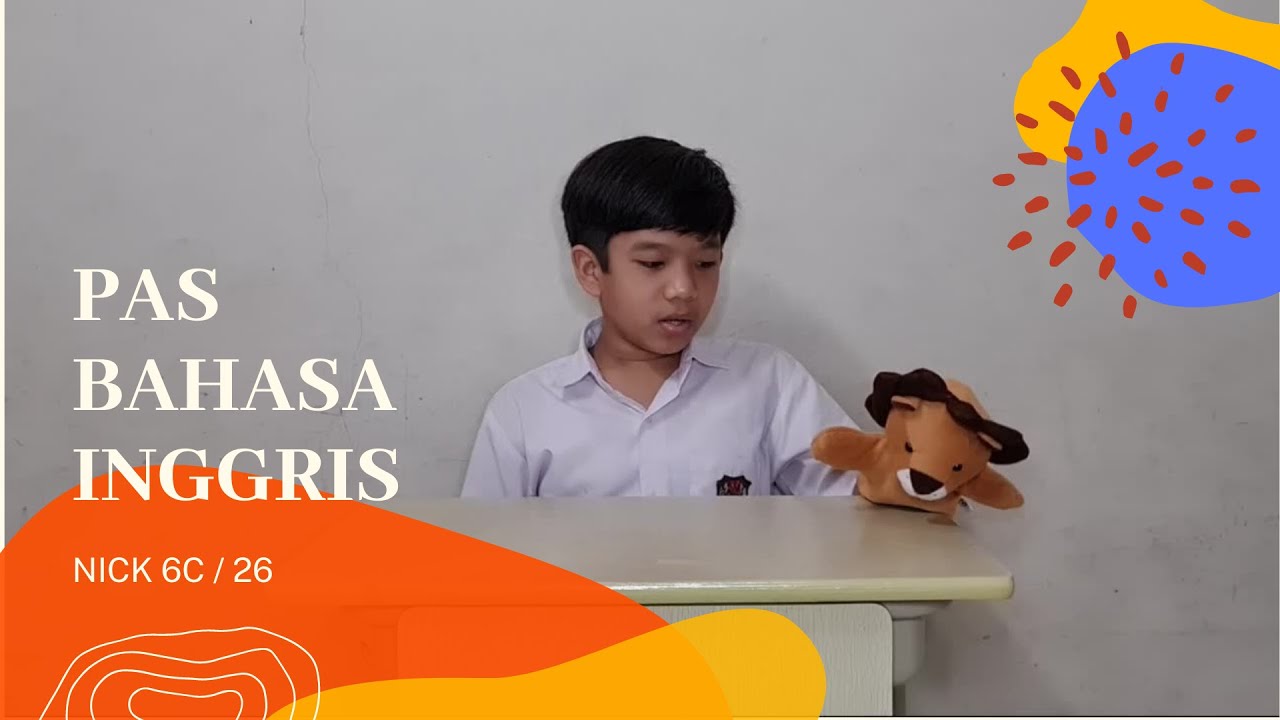Story Telling - The Lion and The Mouse (PAS Bahasa Inggris 6 SD) - YouTube