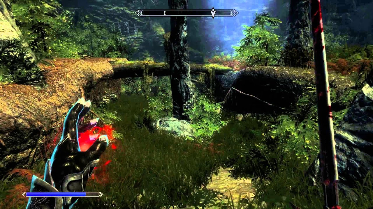 Skyrim Vampire Gameplay - Dawnguard Quests - Unseen Visions - YouTube
