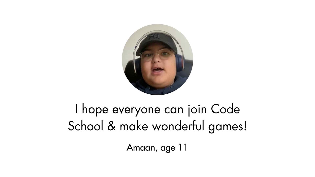 Meet the Codeschool.pk Students: Amaan - JavaScript Game Showcase - YouTube