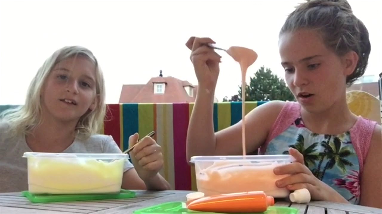 FLUFFY SLIJM (met Jill) | Slime DIY #8 - YouTube