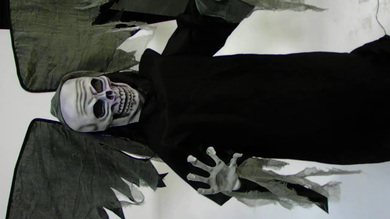 M38012 Animated Winged Reaper - YouTube