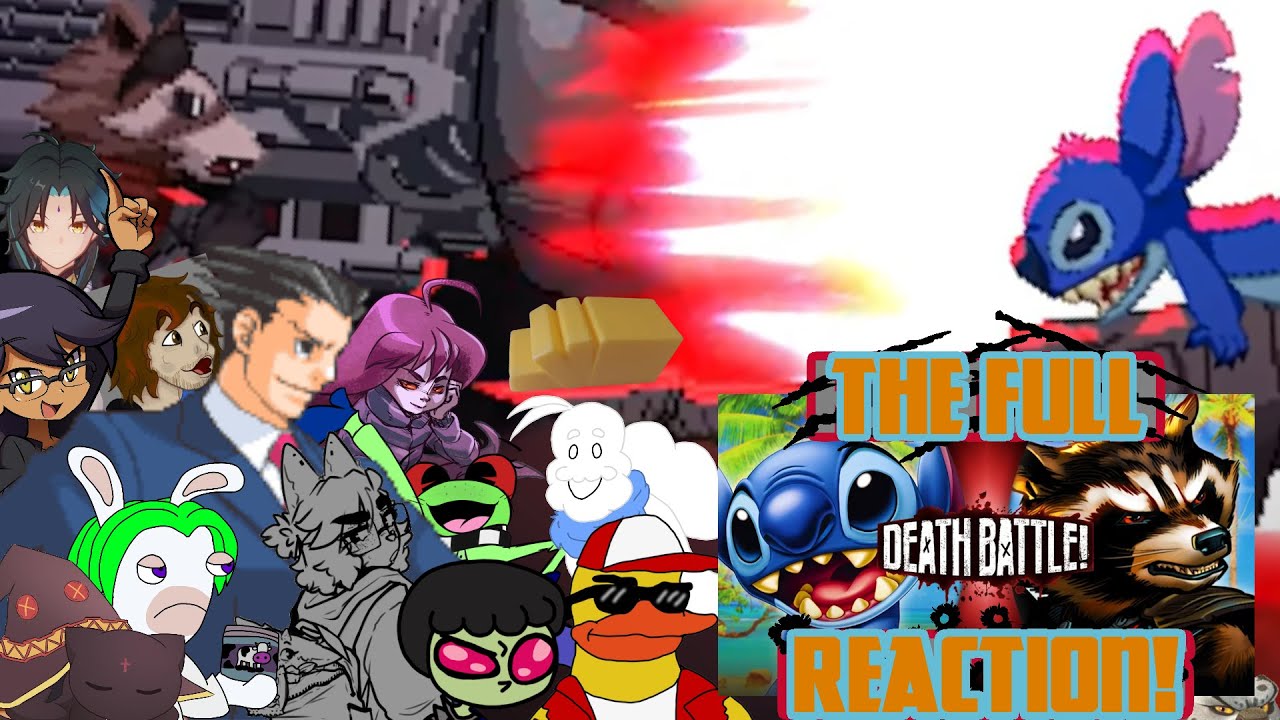 Stitch VS Rocket Raccoon | DEATH BATTLE Reaction feat. Red Sus Miami ...