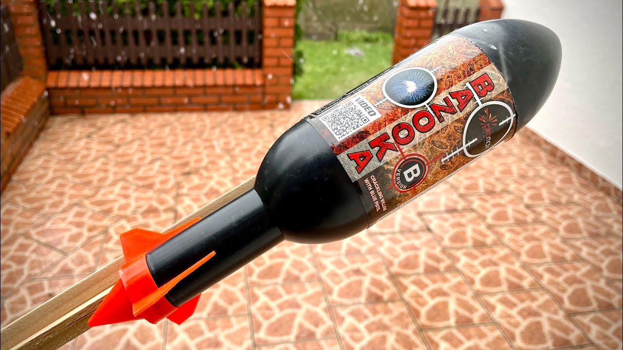 Rakieta BAZOOKA B PXR302B Piromax ! - YouTube