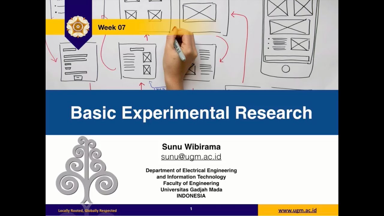 UX-07b-Basic Experimental Research (part 2) - YouTube