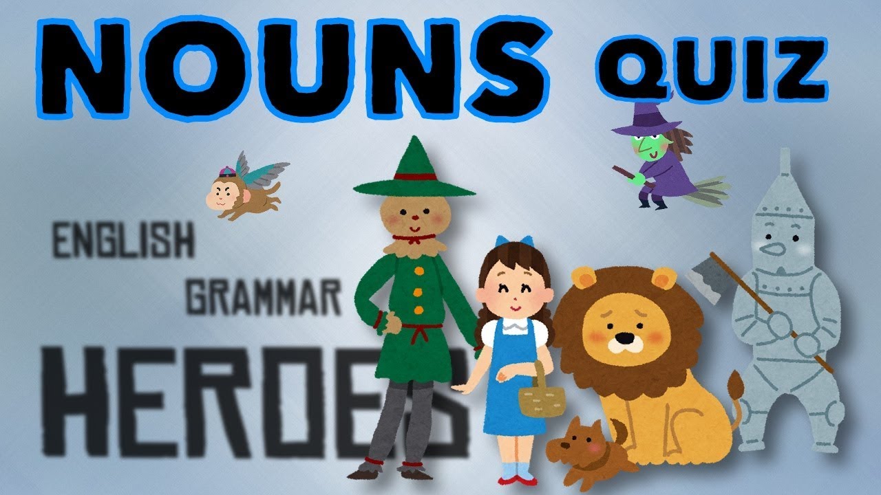 Basic Nouns - Animated Quiz - YouTube