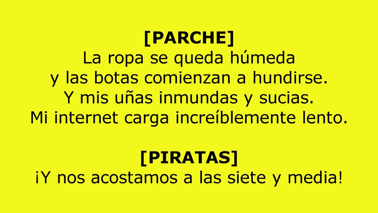 11. Poor Pirates | SpongeBob SquarePants The New Musical | Sub. Español ...