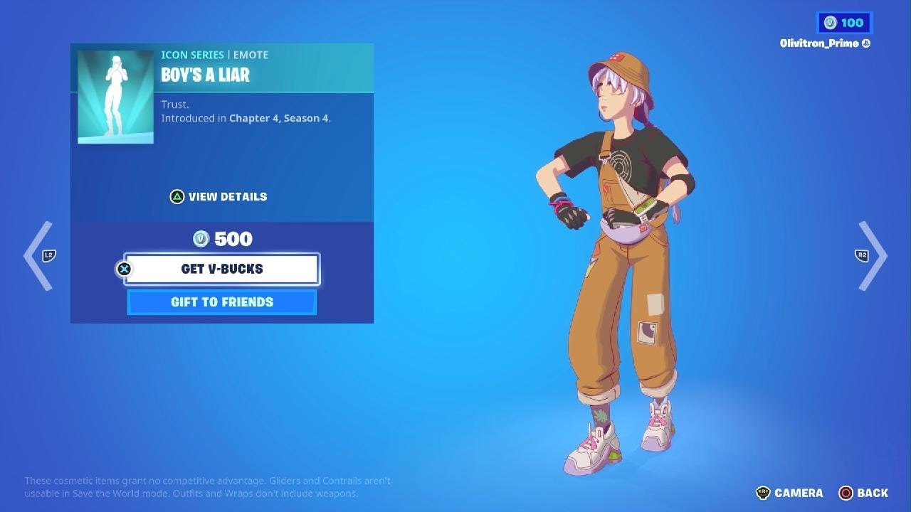 New Ice Spice Emote In Fortnite😂 Youtube