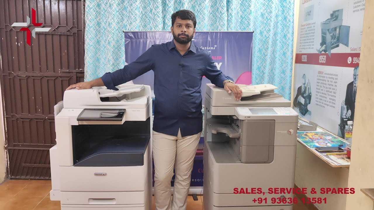 BEST PHOTOCOPIER FOR SHOP? | B&W VS COLOUR | CANON AND XEROX MACHINES ...