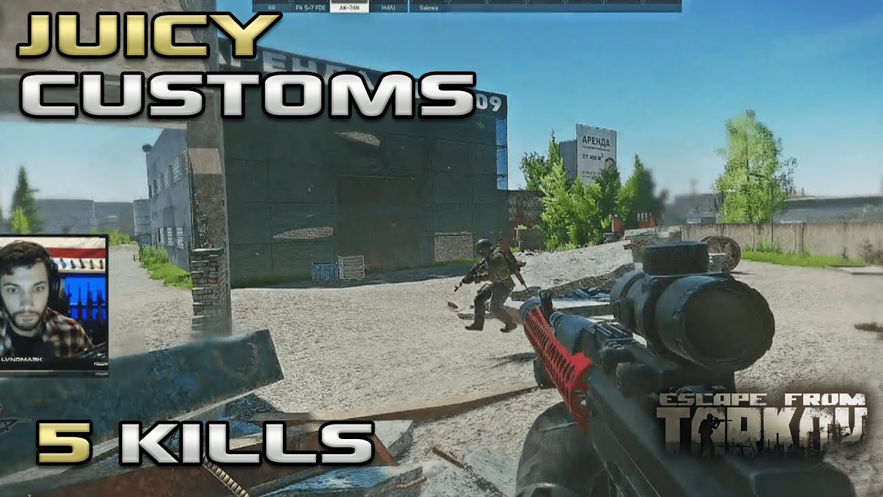 Hot Rod Ak - Customs PVP - Escape From Tarkov - YouTube