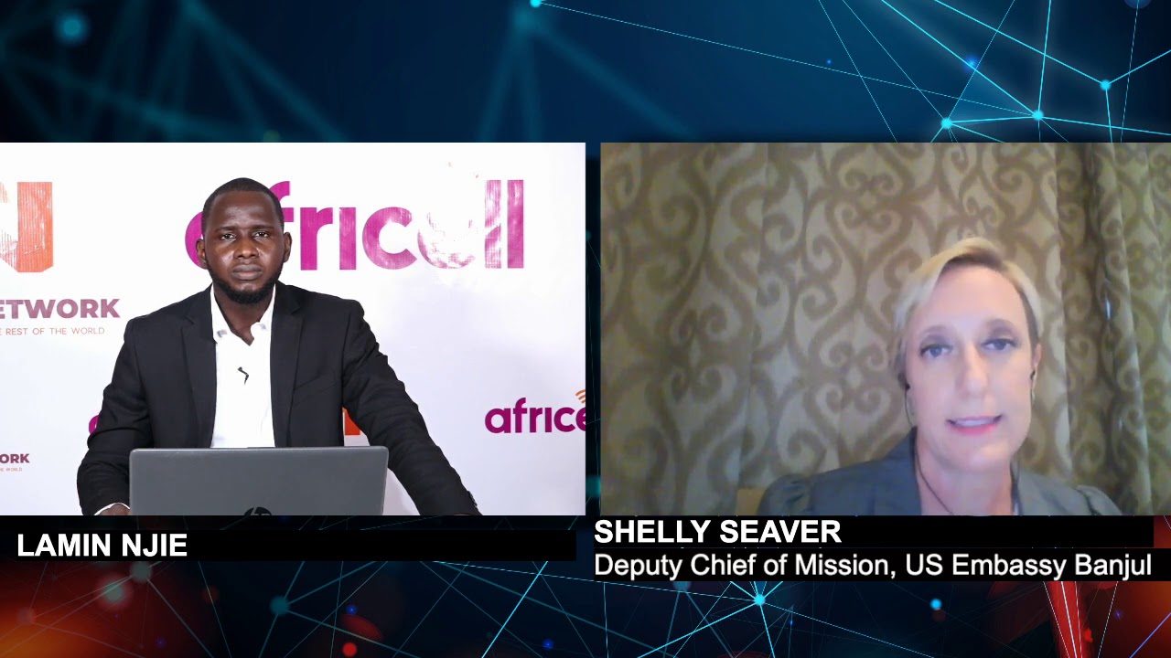 US Embassy's Shelly Seaver speaks to The Fatu Network on Zineb Jammeh ...