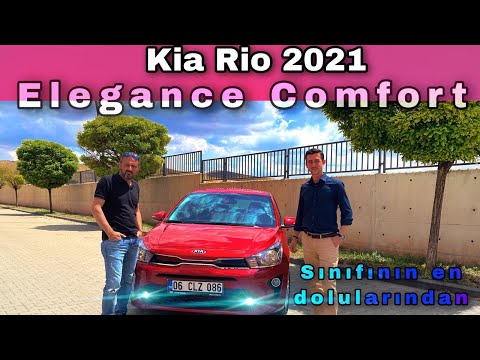 2021 Yeni KİA RİO Comfort Elegance | Kırmızı Çok Yakışmış