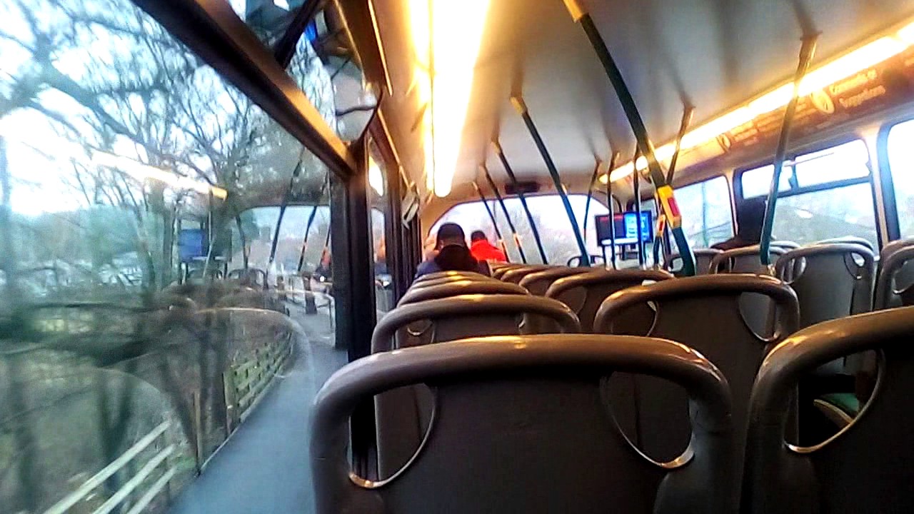 Brown Line 17 Bus 982 from Bulwell Bus Station to Victoria Centre - YouTube