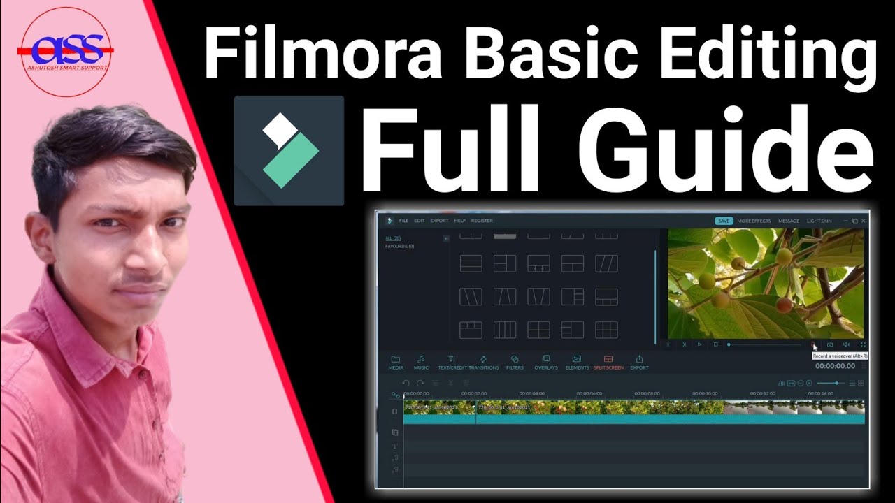 How To Use Filmora - Tutorial for Beginners in Hindi |filmora video ...
