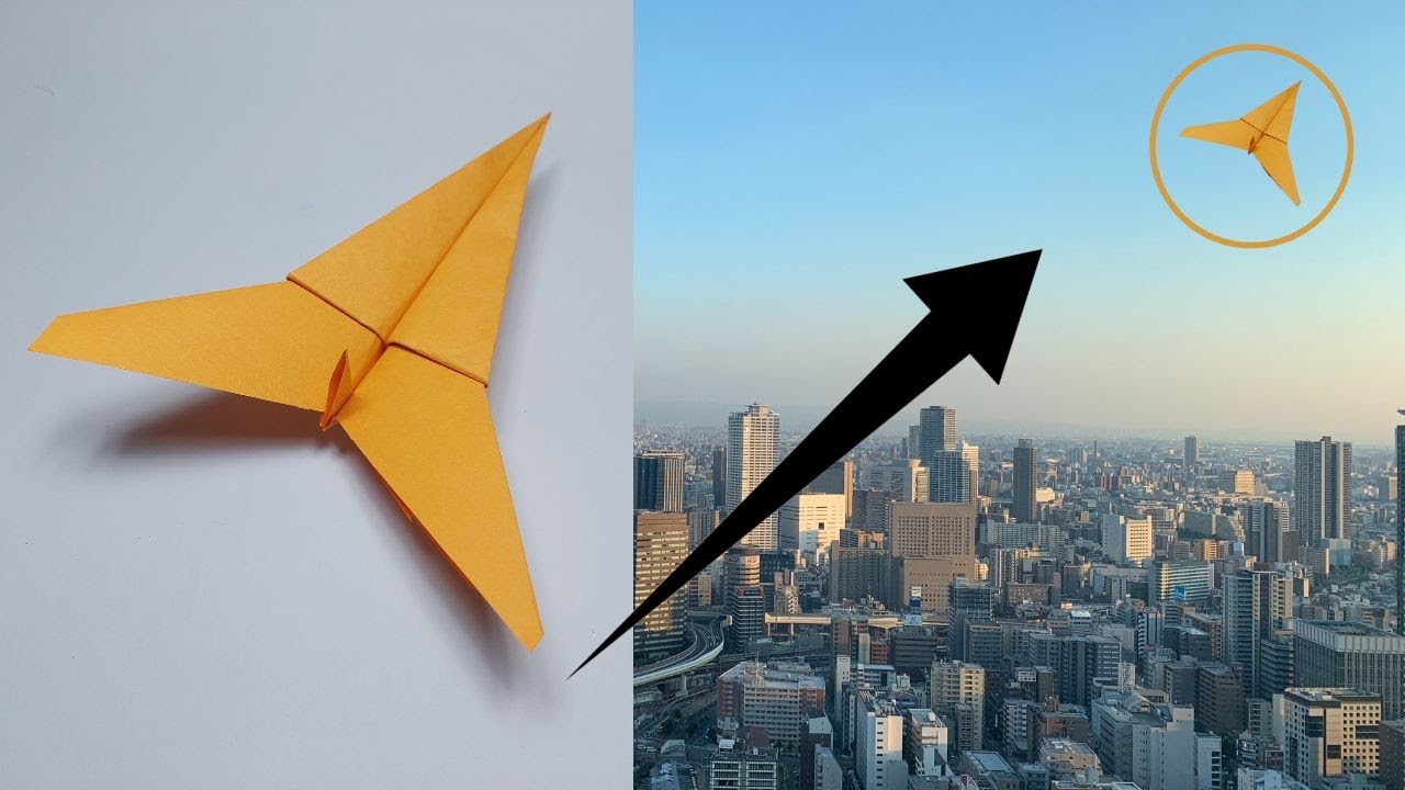 How to Make a Competition Winning Jet Paper Airplane that Flies Really ...