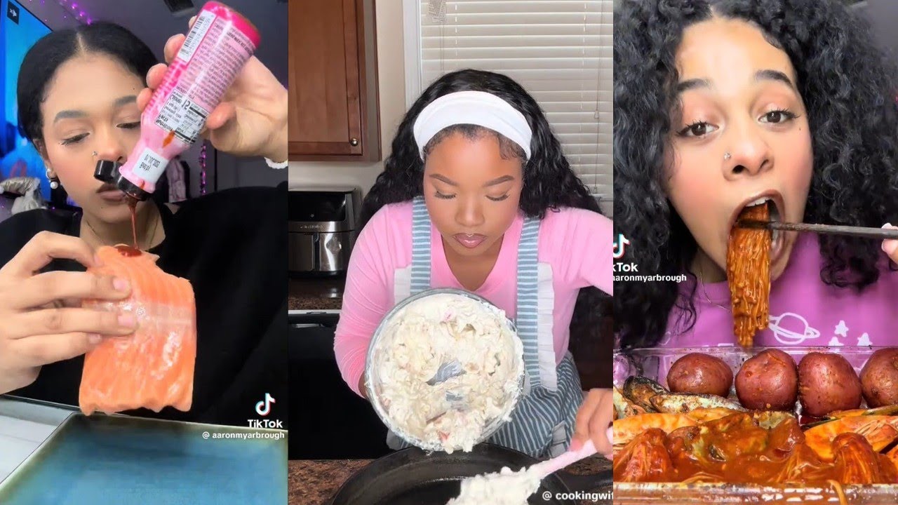 Mukbang Compilation for Food Lovers and ASMR Fans” #mukbang # ...