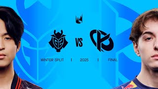 Kc Vs G2 Game 3 Highlights Lec Grand Finals 2025 Karmine Corp Vs G2 Esports Onivia Lck Lpl Lec ...