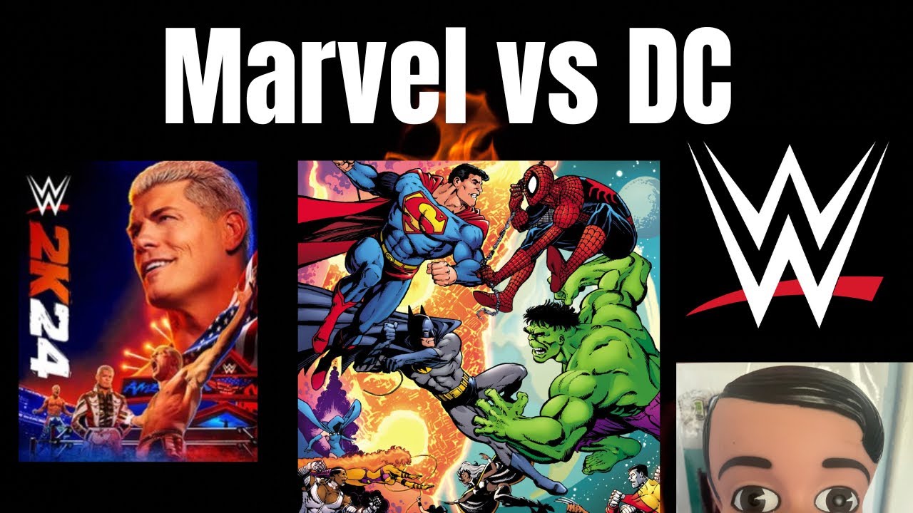 Marvel vs DC. Super Hero Battle! #wwe2k24 #marvel #dc #livegaming # ...