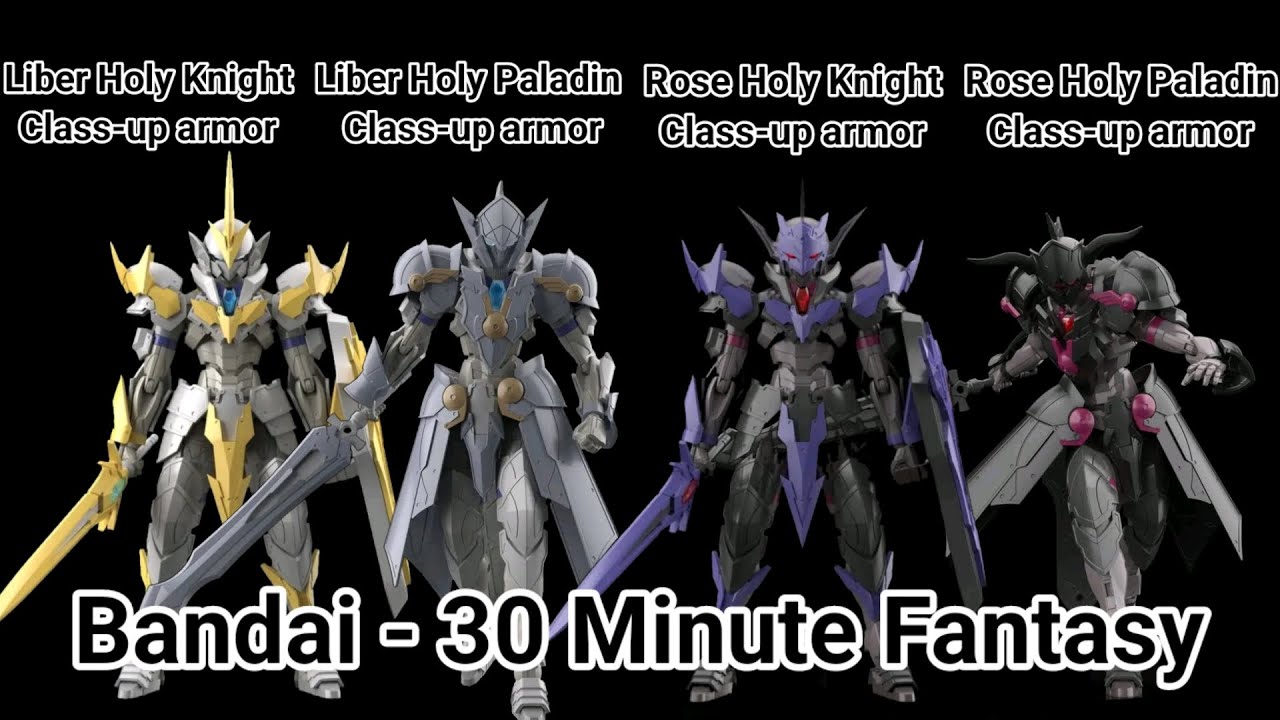 Bandai - 30 Minutes Fantasy - Class-up Armor - Liber & Rose Holy ...