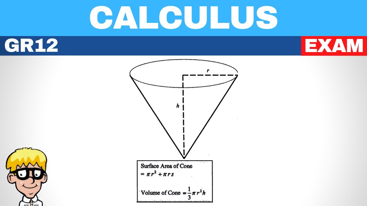 Calculus gr 12 Exam Questions - YouTube
