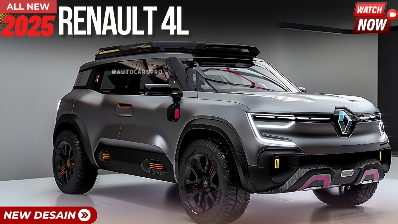 Next Generation! 2025 RENAULT 4L - Revolutionizing the Road!! - YouTube