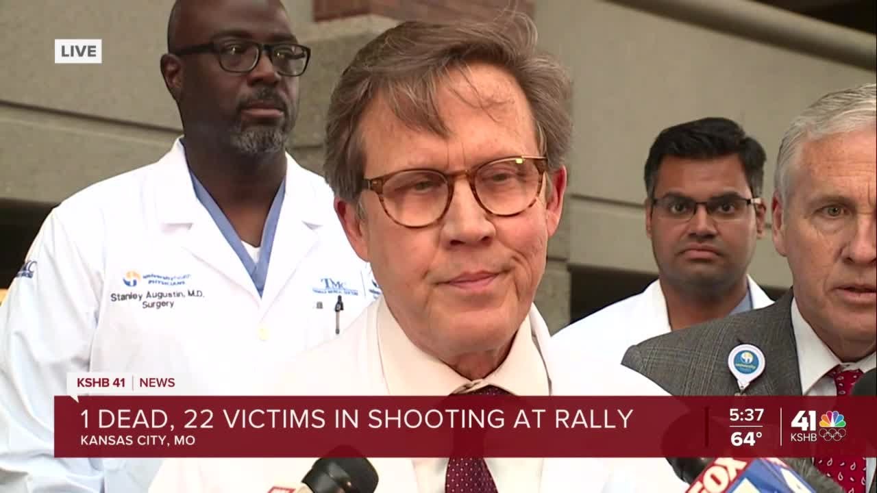 University Health provides update on shooting victims - YouTube