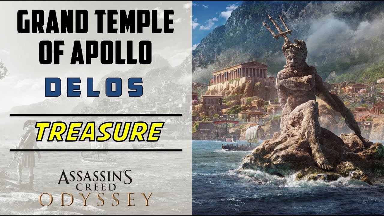 Grand Temple of Apollo, Delos Island | Loot Treasure Location ...