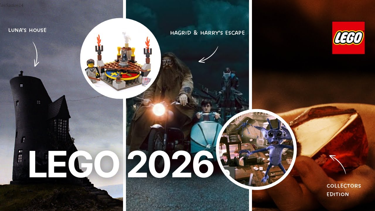 LEGO HARRY POTTER JANUARY 2026 LEAKS! - YouTube