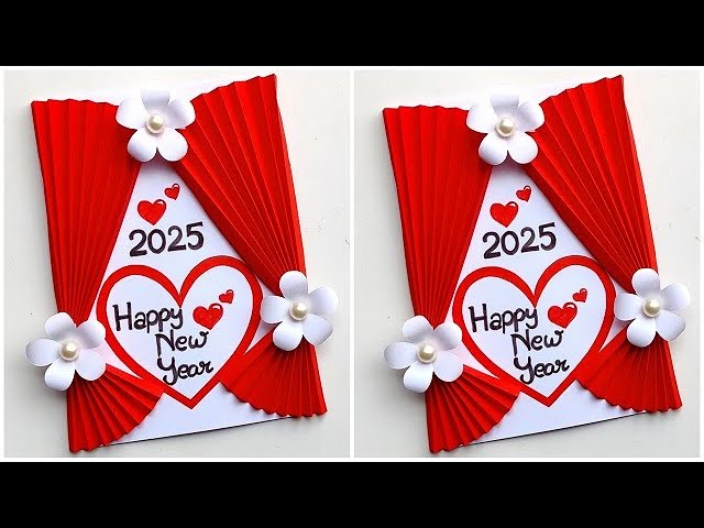 New year card making store