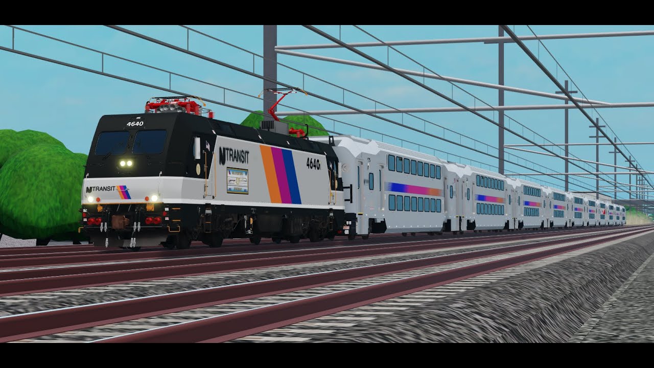 Chasing the New Jersey Transit ALP-46 4640 Heritage Unit - YouTube
