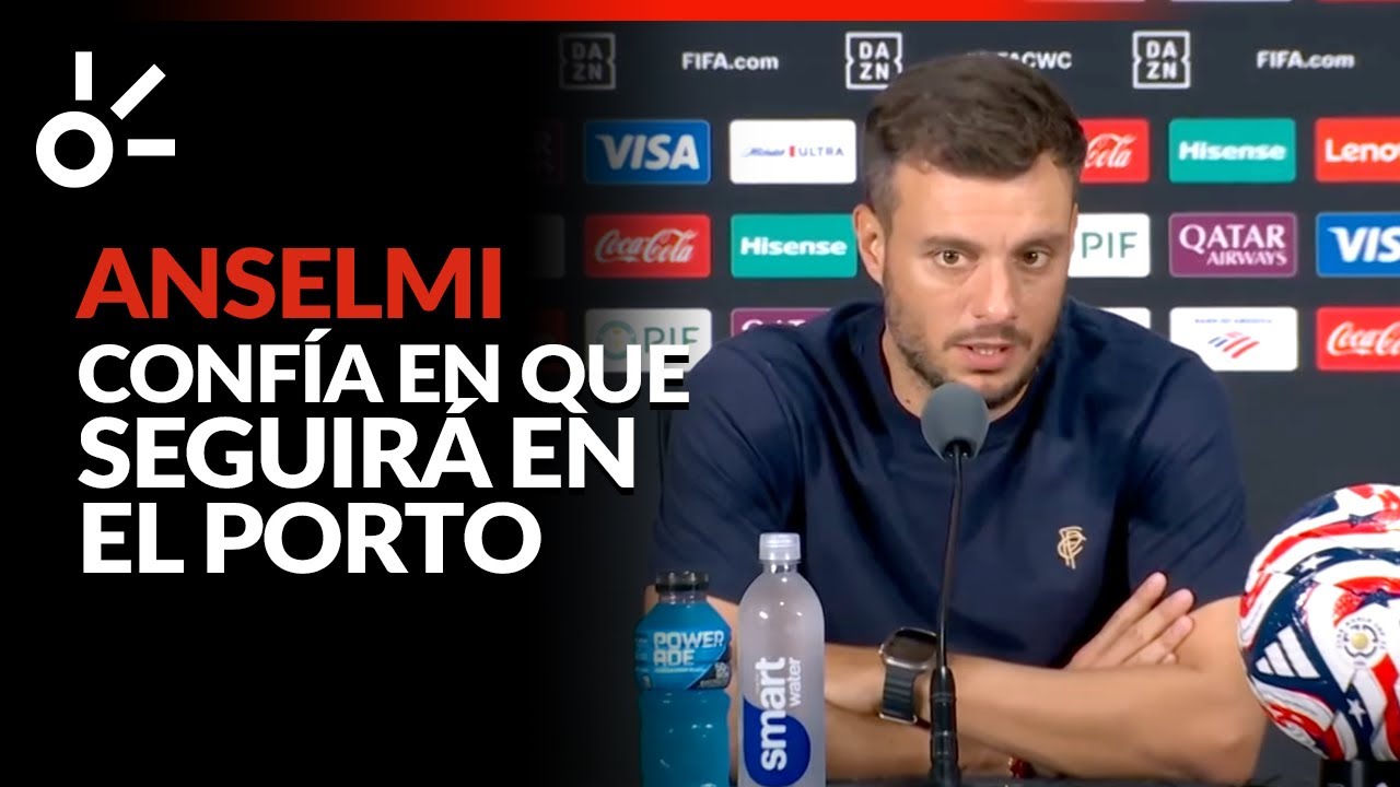 Martín Anselmi confía en que seguirá en el Porto a pesar de la ...