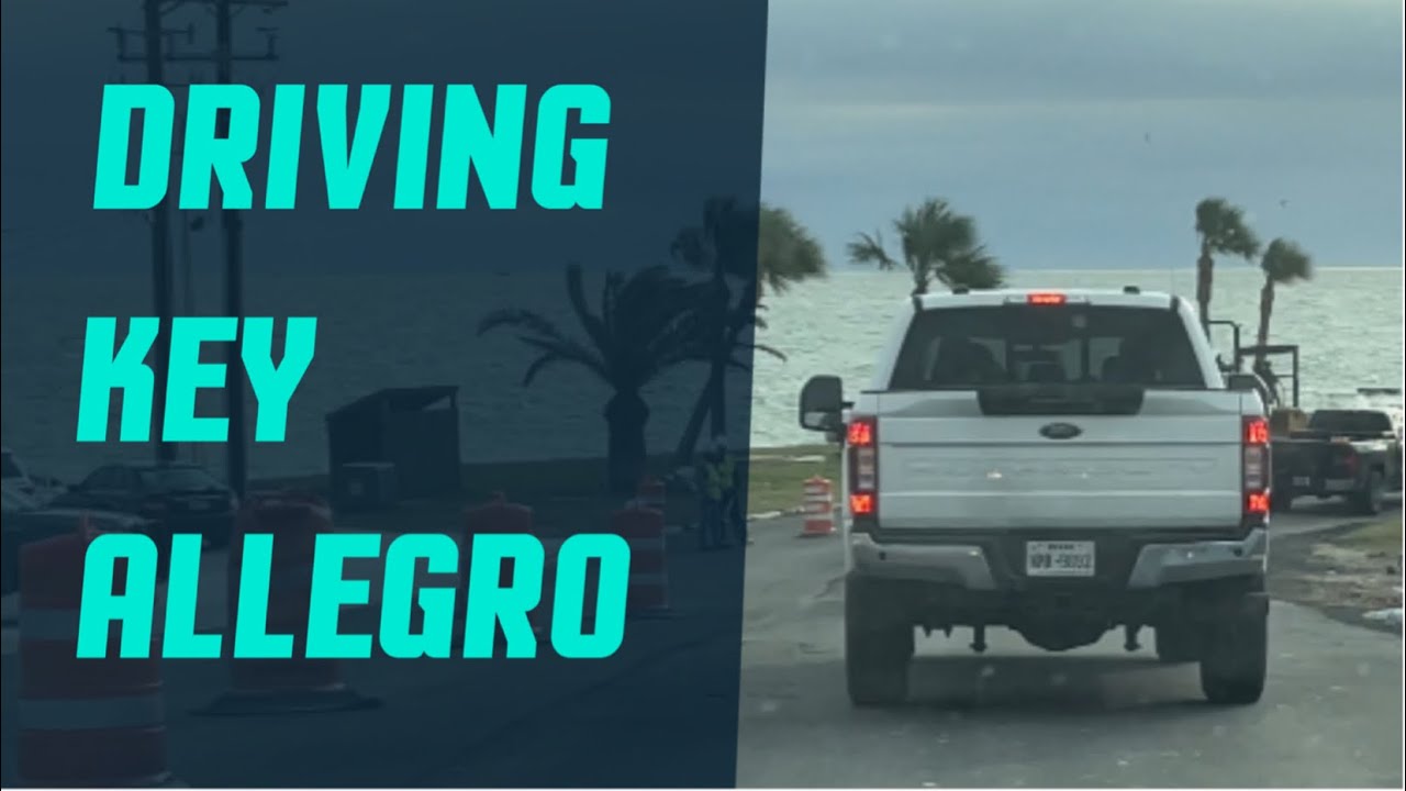Driving Key Allegro Part 3 Rockport, Texas - YouTube