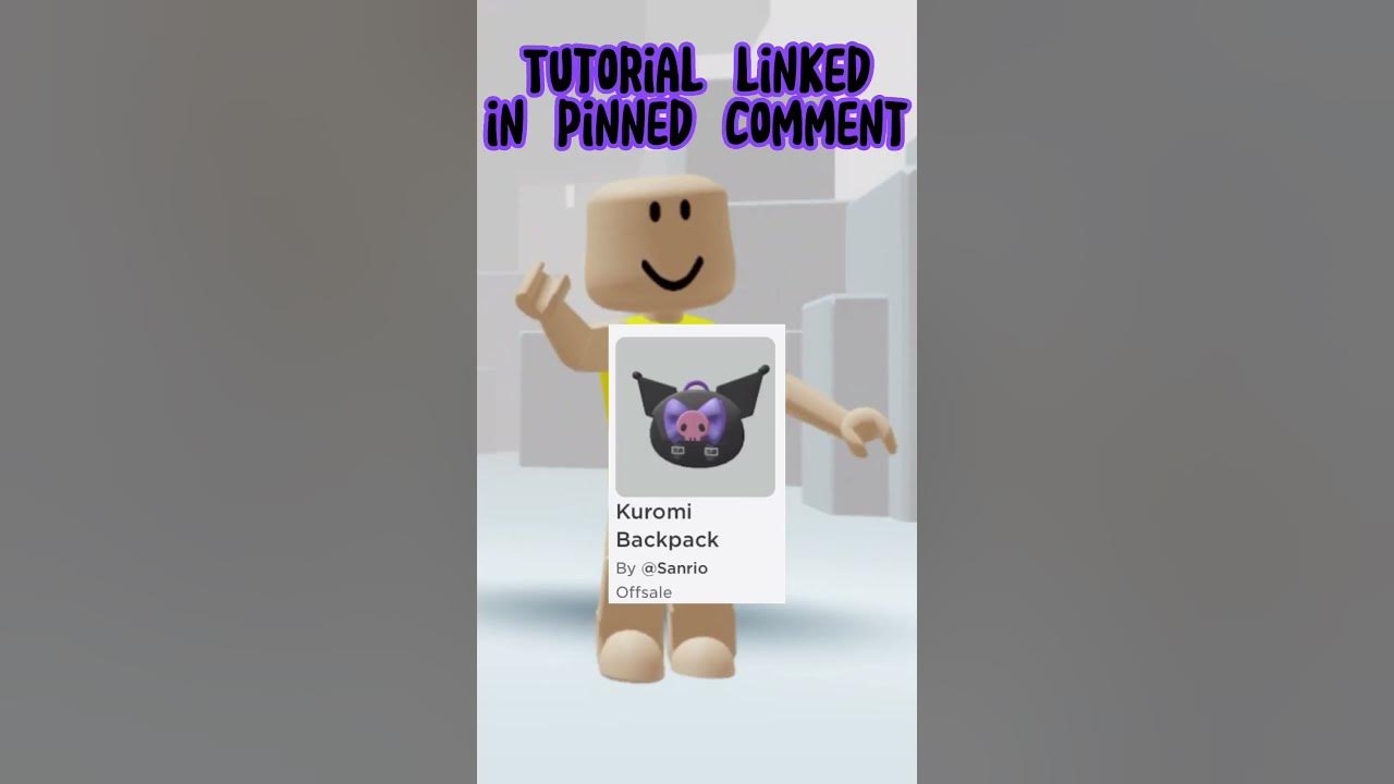0 Robux Kuromi Themed Outfit💜 - YouTube
