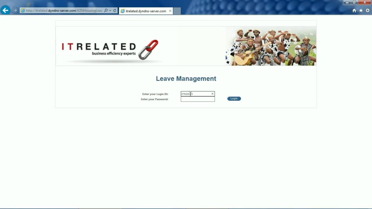1 Leave Management System Login - YouTube