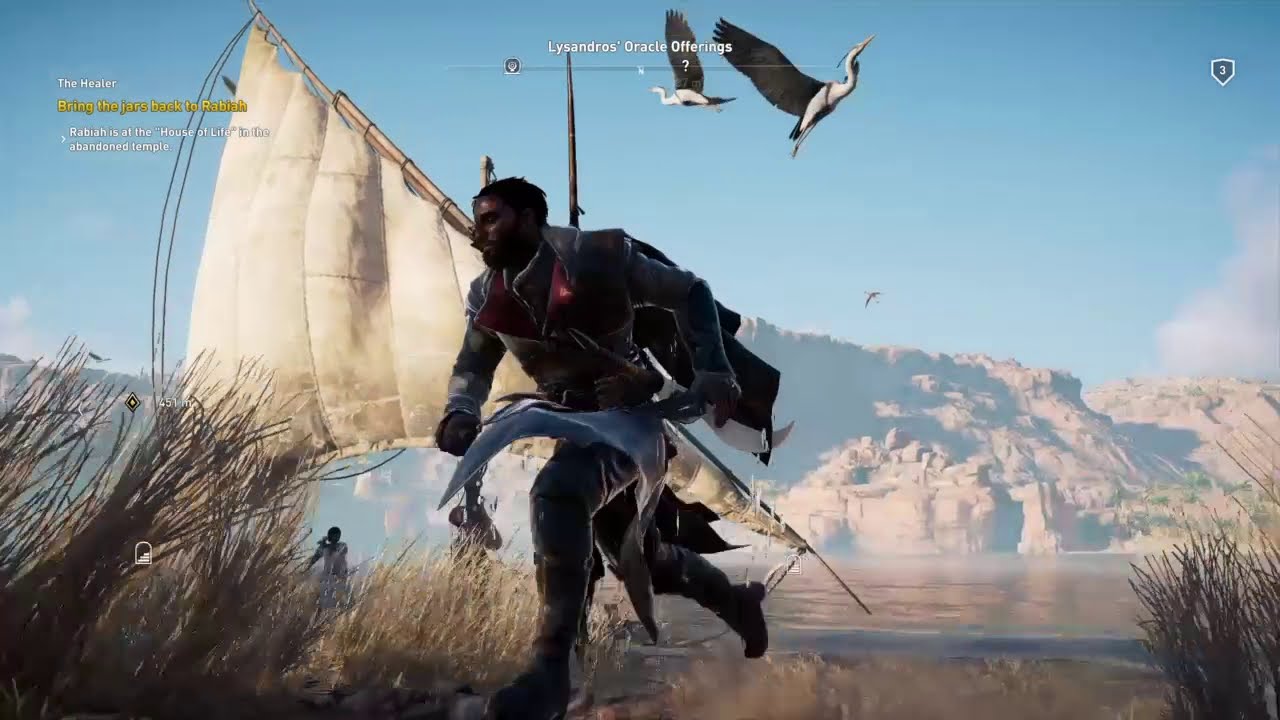 AC Origins pt.3 - The Healer - YouTube