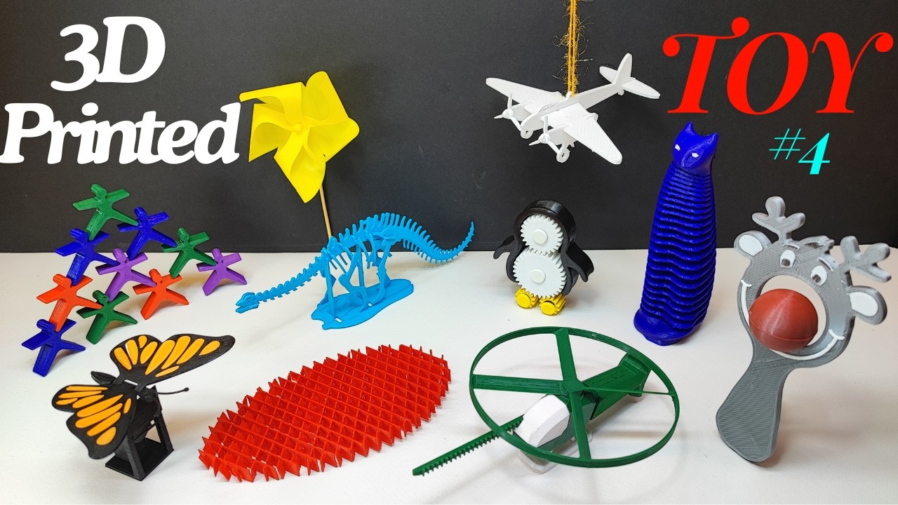 BEST 3D Printed Toys - S4 - YouTube