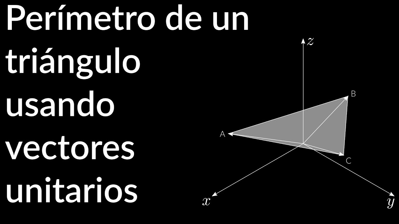 Perímetro de un triángulo en 3D - YouTube