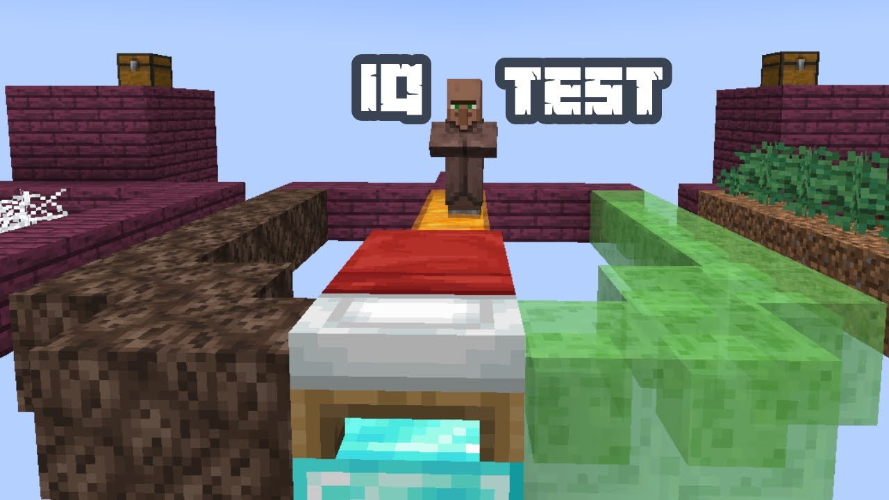 Testing mobs IQ | Minecraft - YouTube