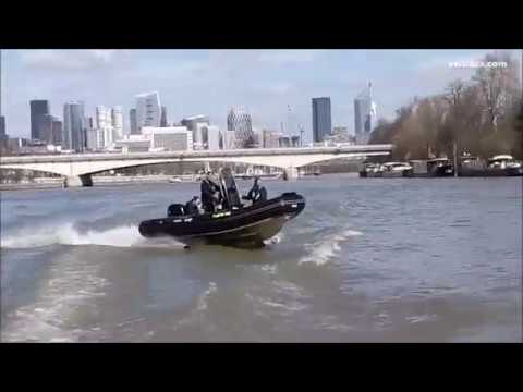 Le Flying RIB sur la Seine en présentation ... - YouTube