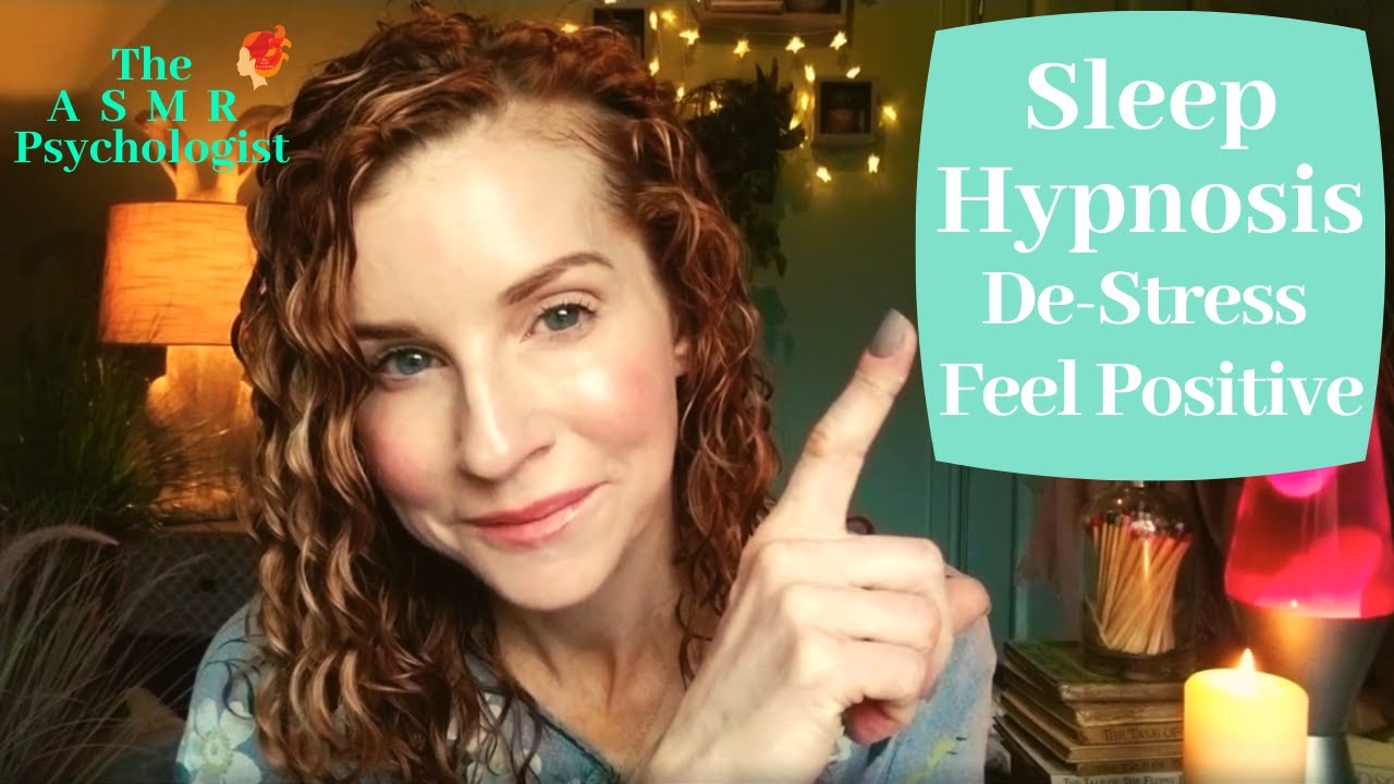 ASMR Sleep Hypnosis: De-Stress (Whisper) - YouTube