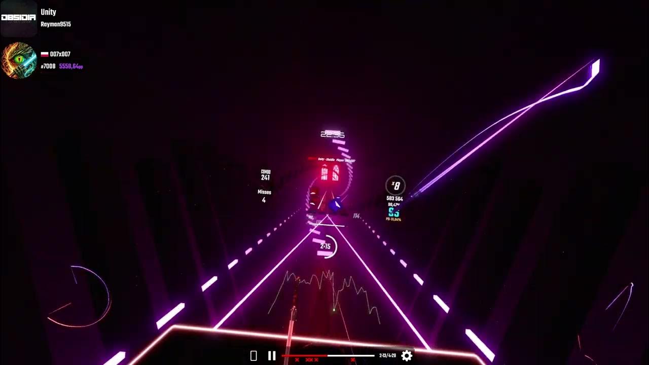 Beat Saber - Unity / Rayman9515 - YouTube