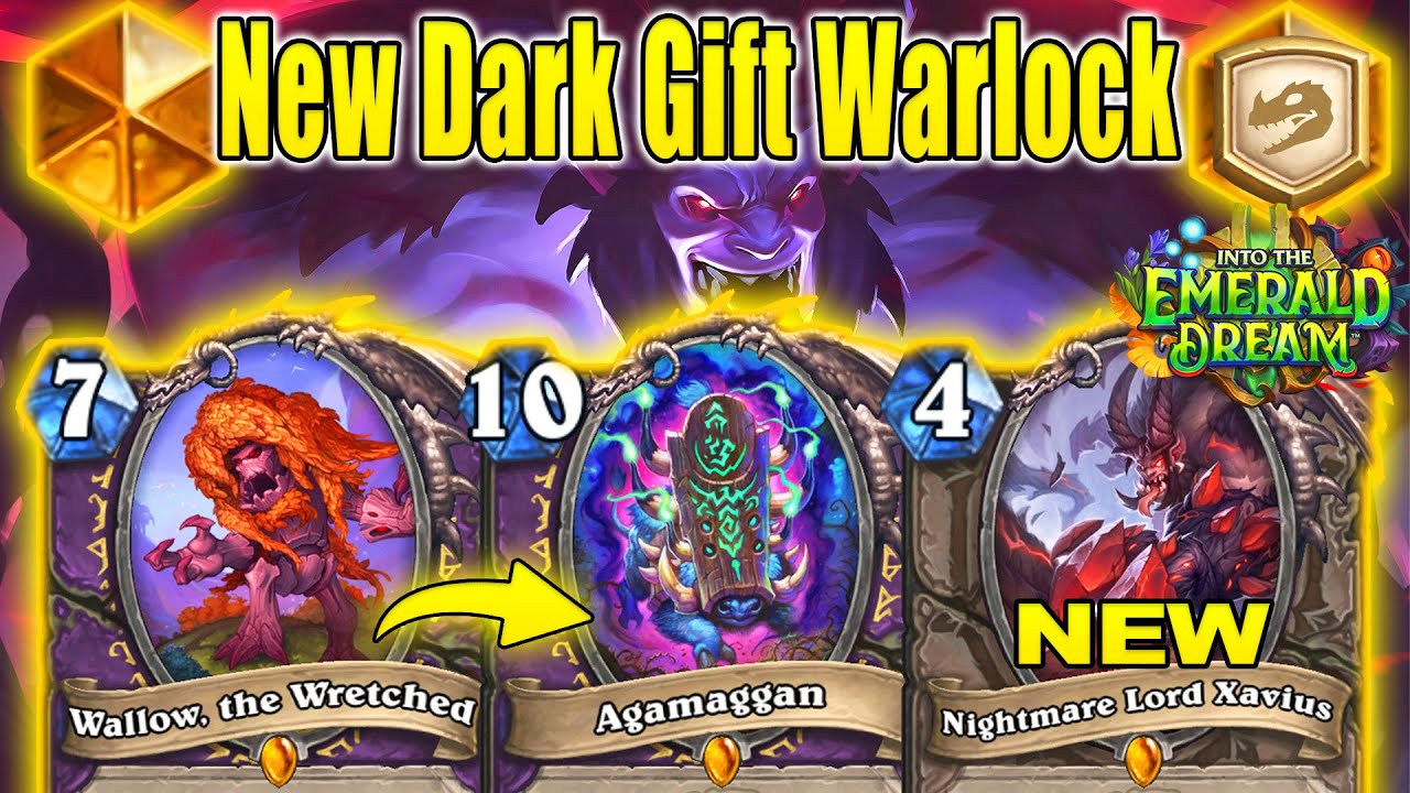 New Dark Gift Warlock Deck Is CRAZY Overpowered At Into the Emerald ...