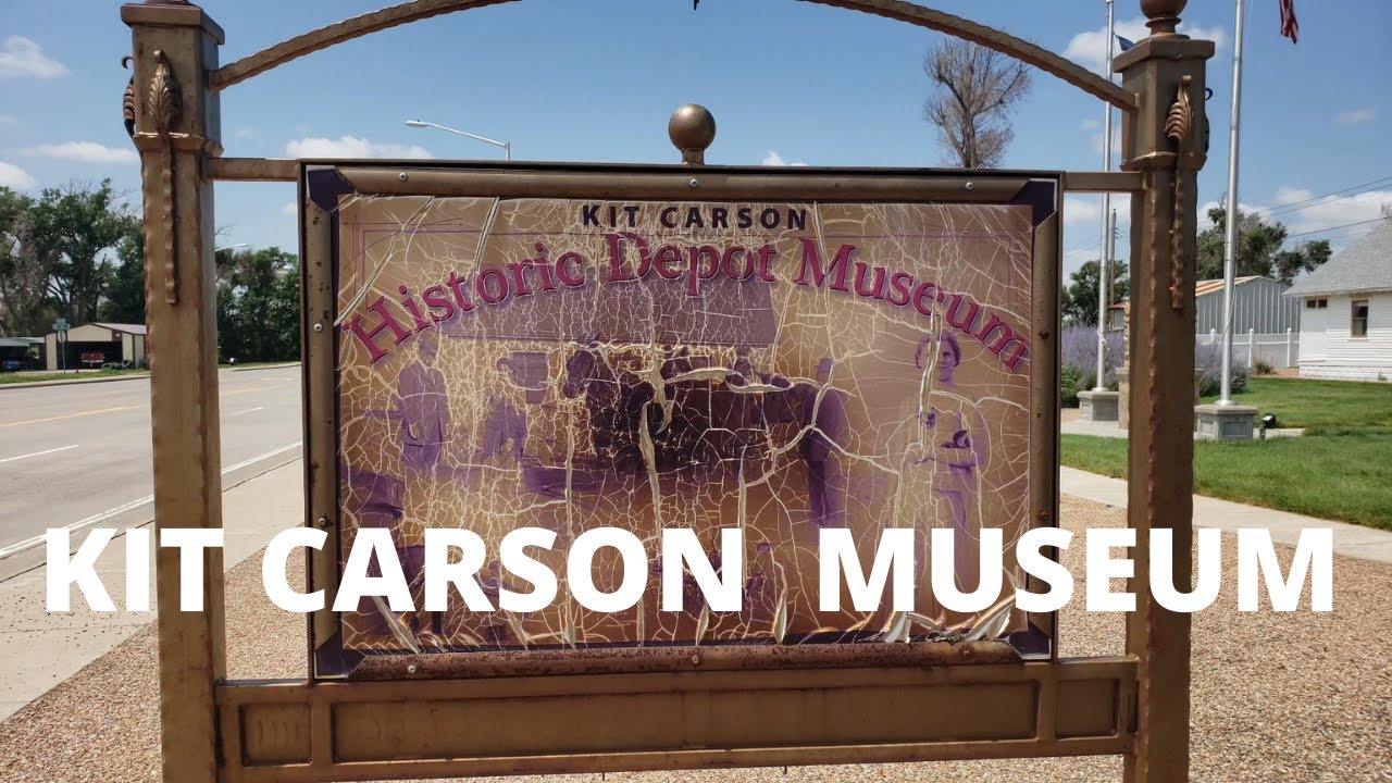 Kit Carson Depot Museum July 2021 - YouTube