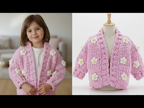 Əllə Örgü Puffy Jaket 🧶 | Addım-Addım İzah