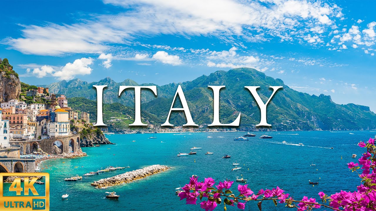 ITALY 4K - Scenic Relaxation Film With Inspiring Music - Relaxing Music ...