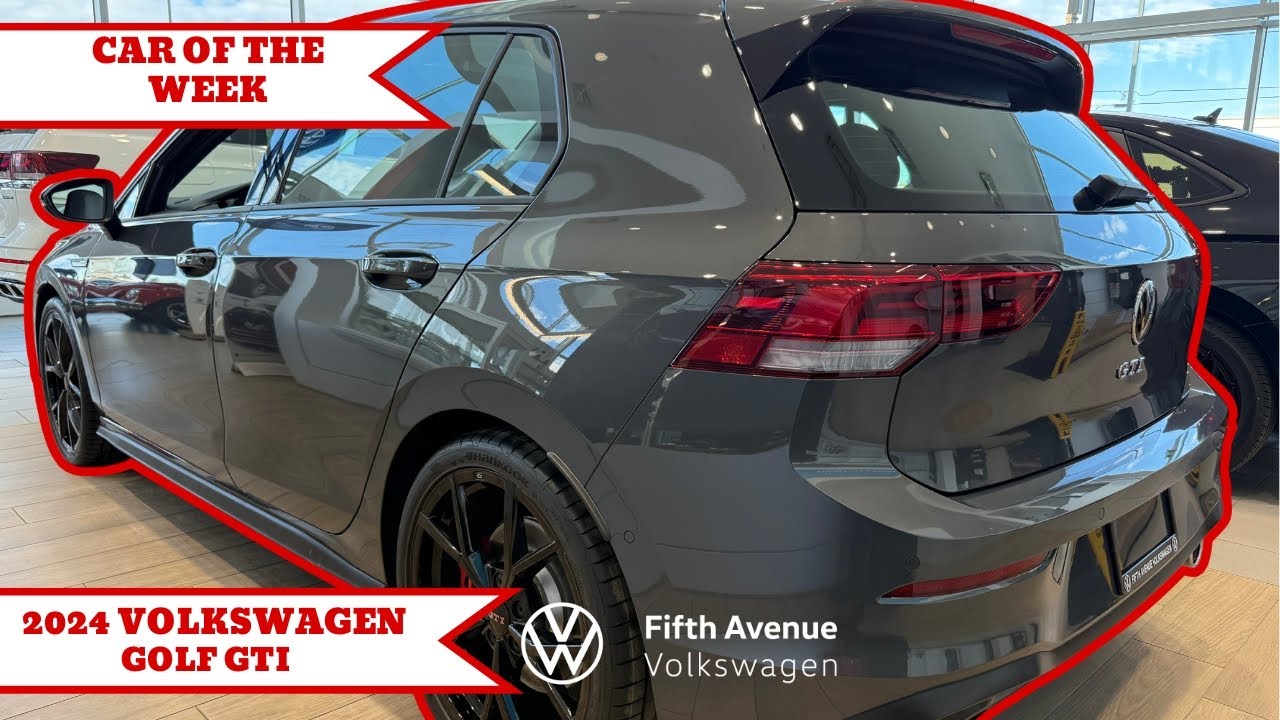 2024 Volkswagen Golf GTI - REVIEW | Car of the Week | Fifth Avenue ...