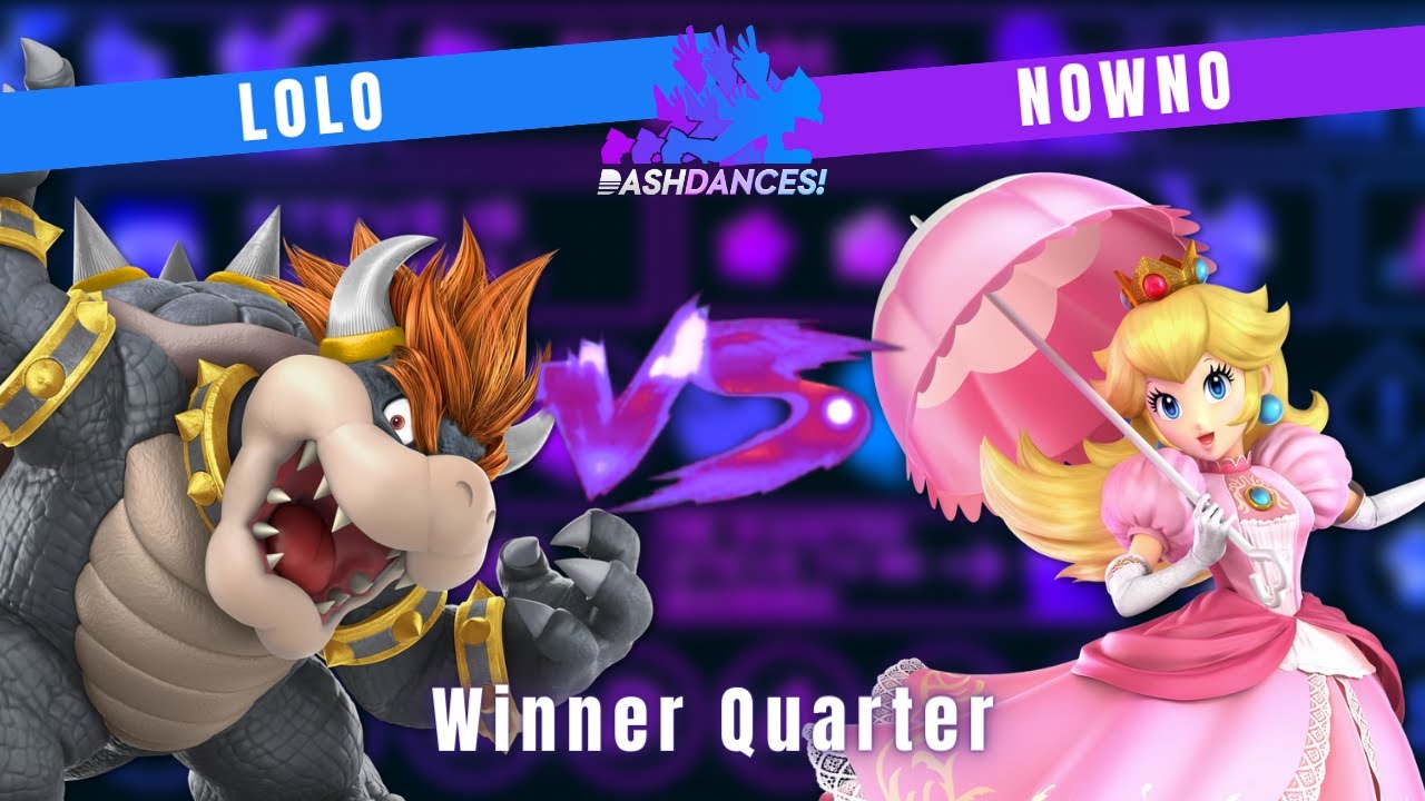 Dashdances! Weekly #4 - Lolo (Bowser) VS Nowno (Peach) - Winner Round 2 ...